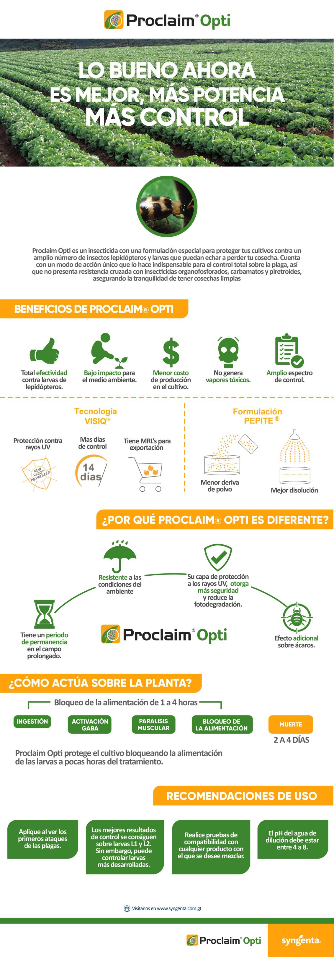 Proclaim Opti®: Lo bueno ahora es mejor, más potencia, más control ...